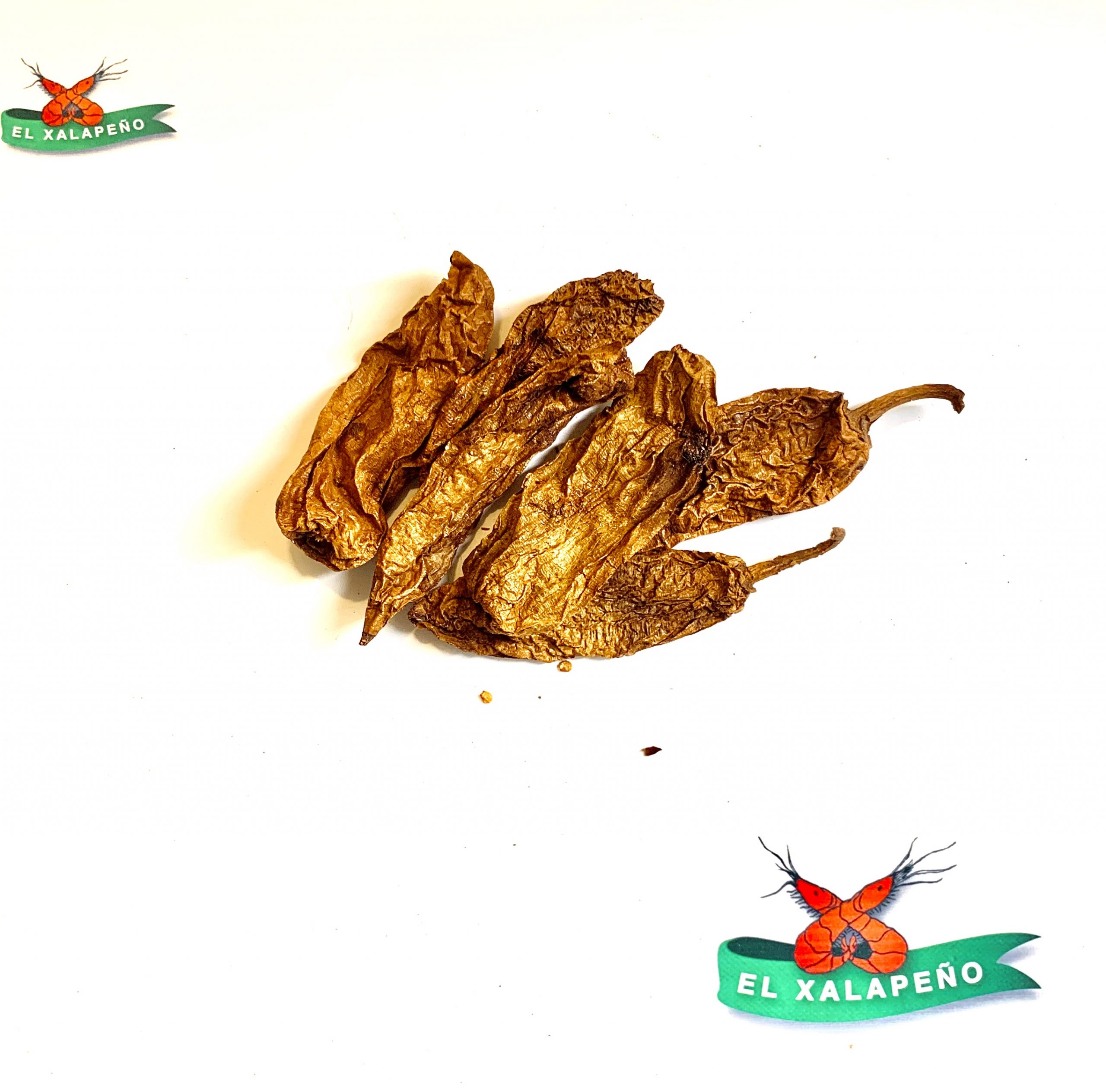 Chile seco chipotle meco – bulto c/10 kg – Xalapeno